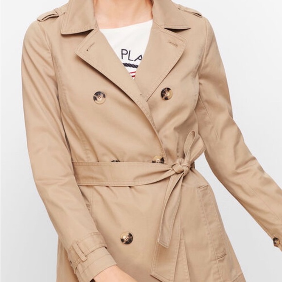 St. John's Bay | Jackets & Coats | St Johns Bay Classic Beige Car Coat ...